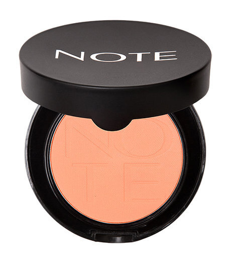 NOTE Румяна для лица компактные с эффектом сияния, 5,5 г, 04 Soft Peach ...
