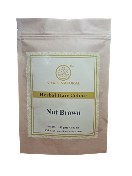Хна для волос Кхади Натурал / Khadi Natural цвет: Ореховый, 100 г ...