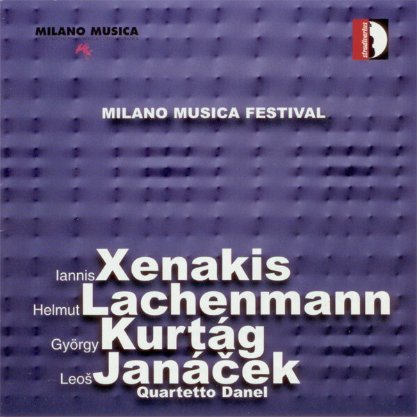 CD Milano Musica Festival (Xenakis: Tetras, Ergma; Lachenmann: Gran ...