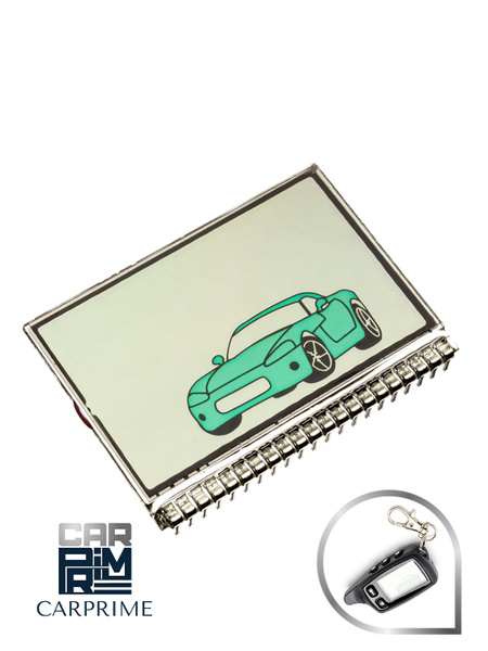 Запчасть брелока автосигнализации CarPrime Tomahawk TW9010 (новая версия с широкой антенной ...