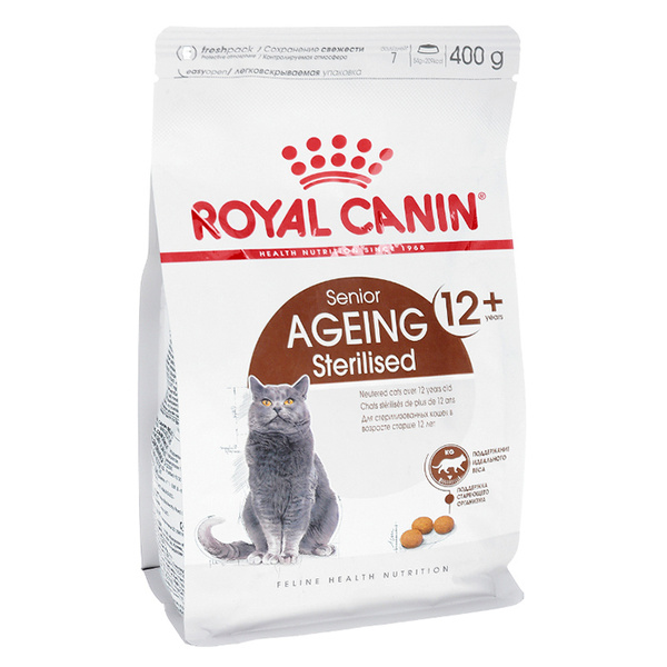 Royal Canin, для кошек, Ageing Sterilised 12+, 0.4кг - купить с ...