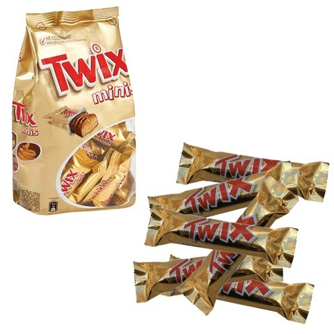 Шоколадные батончики TWIX "Minis", 184 г, 2263 - купить с доставкой по выгодным ценам в интернет ...