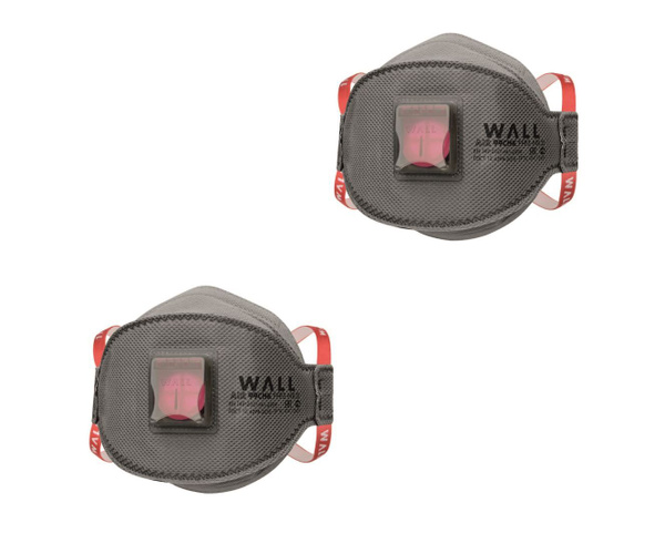 Wall Респиратор универсальный, FFP3, 2 шт. купить на OZON по низкой цене (320686244)