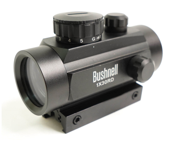 Коллиматорный прицел Bushnell 1x30 RD на Weaver - купить с доставкой по ...