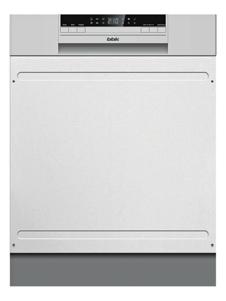 BBK Встраиваемая посудомоечная машина 60-DW203D, серебристый купить на ...