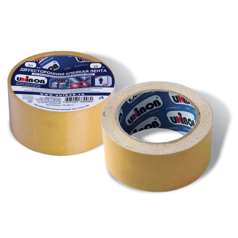 Клейкая лента Unibob 28212 50 мм - купить с доставкой по низким ценам в ...