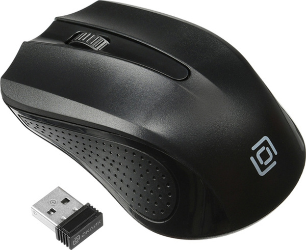 Мышь беспроводная OKLICK 485MW черный 997819, черный - купить по ...