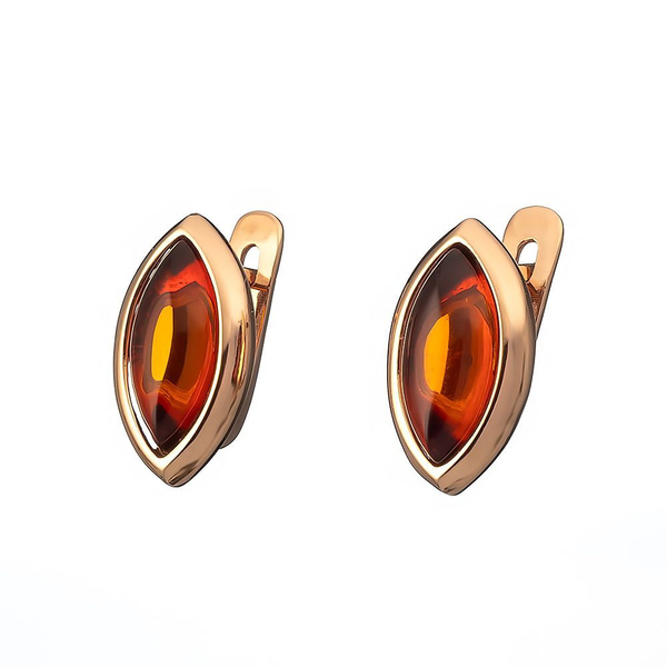 Amberprofi Серьги ювелирные Золото белое 925 пробы - купить с доставкой ...