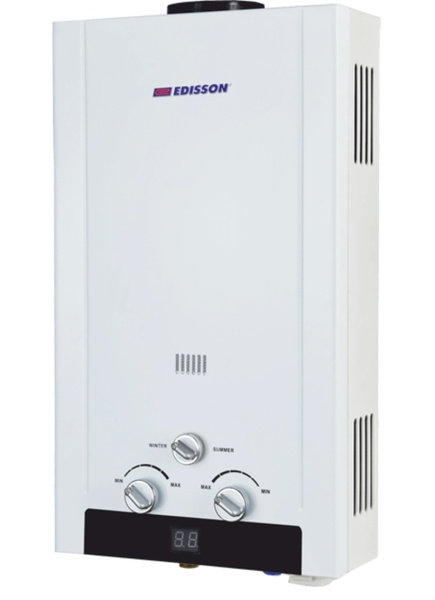 Водонагреватель газовый EDISSON H 20 D - купить с доставкой по выгодным ценам в интернет ...