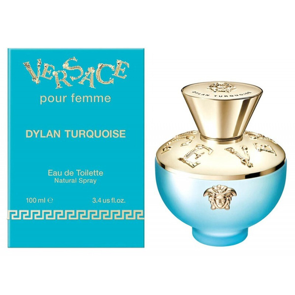 Versace Dylan Blue Turquoise Туалетная вода 100 мл (392596033)