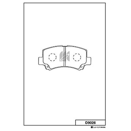 Колодки тормозные АВТОЗАПЧАСТИ D9026 - купить по низким ценам в ...