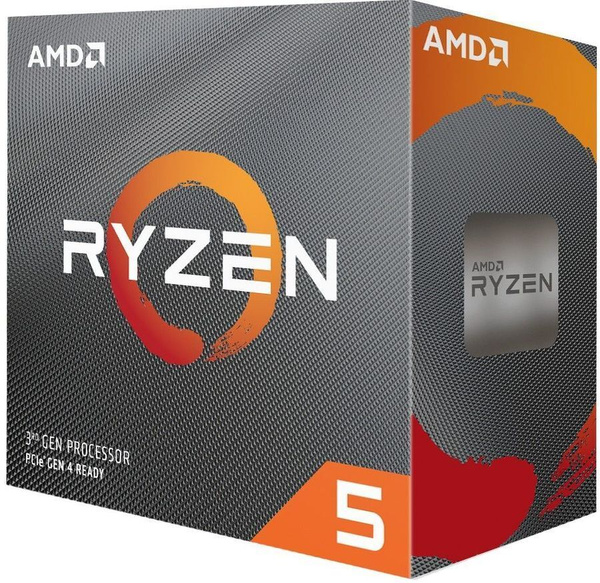 Процессор AMD 100-100000281BOX Ryzen 5, BOX (с кулером), 6 яд., 3.8 ГГц ...