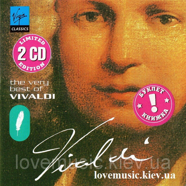 CD АудиоCD Antonio Vivaldi, Various. The Very Best Of Vivaldi (2CD ...