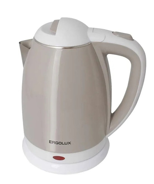 Купить электрический чайник Ergolux ELX-KS02-C18 (бежевый), Пластик по ...