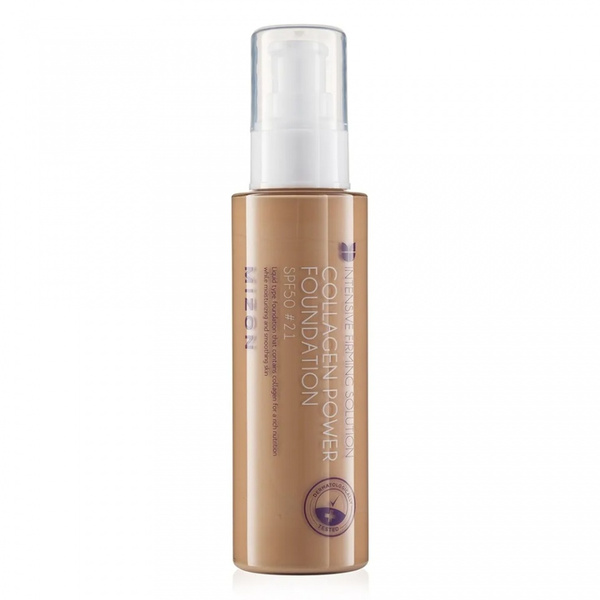 Mizon Тональный крем основа с коллагеном Collagen power foundation, тон ...