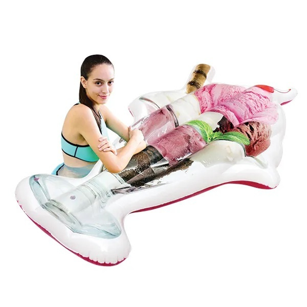 Матрас надувной JUNFA Матрац надувной в виде ананаса (180*100*16 см) купить c доставкой на OZON ...