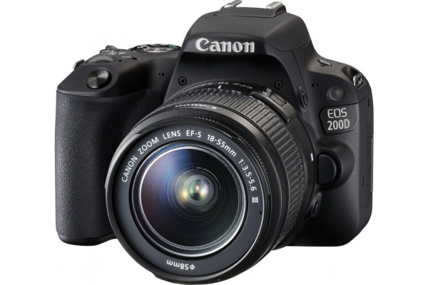 Зеркальный фотоаппарат Canon 200D - купить по низкой цене в интернет ...