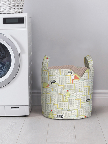 Корзина для белья JoyArty "Gaba", Полиэстер, Войлок купить по выгодной цене в интернет-магазине ...