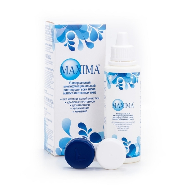 Универсальный многофункциональный раствор для мягких контактных линз ...