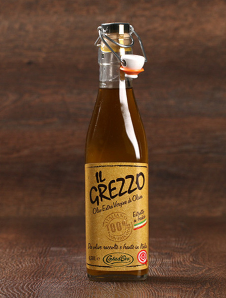 Costa d'Oro "Il Grezzo" Extra Vergine масло оливковое нефильтрованное ...