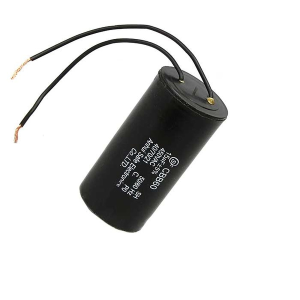 Пусковой конденсатор CBB60 15uF 450V WIRE / SAIFU - купить с доставкой ...