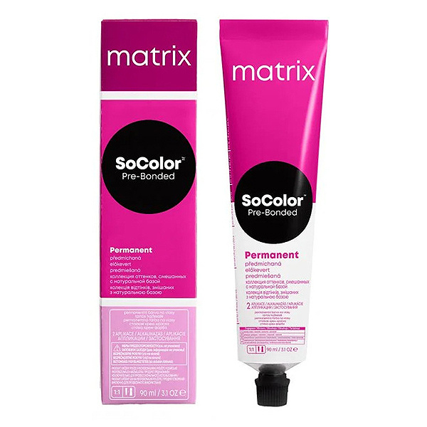 MATRIX краска SoColor Pre-Bonded 7C блондин медный, 90 мл - купить с ...