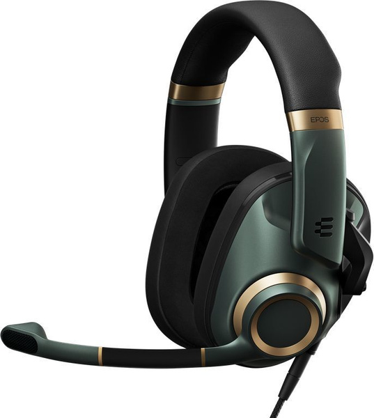 Наушники Полноразмерные EPOS H6 PRO Closed зелёная (Sennheiser, mini ...