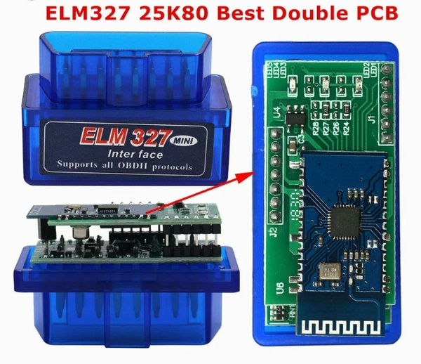 Автосканер 2 Платы Bluetooth Pic18F25K80 ELM327 v1.5 купить на OZON по низкой цене (253235786)