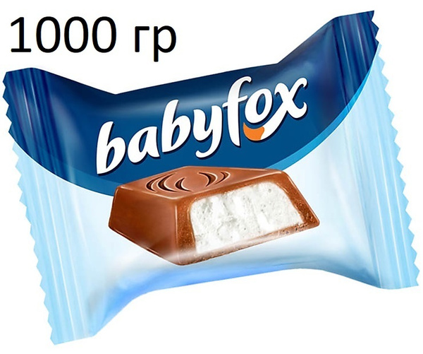 Конфеты Baby Fox Mini, 1000 гр - купить с доставкой по выгодным ценам в ...