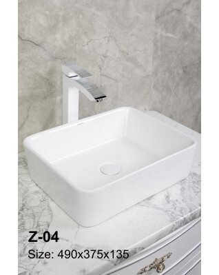 Раковина Zandini Z-04, белый купить по доступной цене с доставкой в интернет-магазине OZON ...