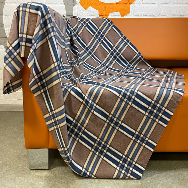 Плед 150х120 см, Флис - купить в интернет-магазине OZON с доставкой по ...