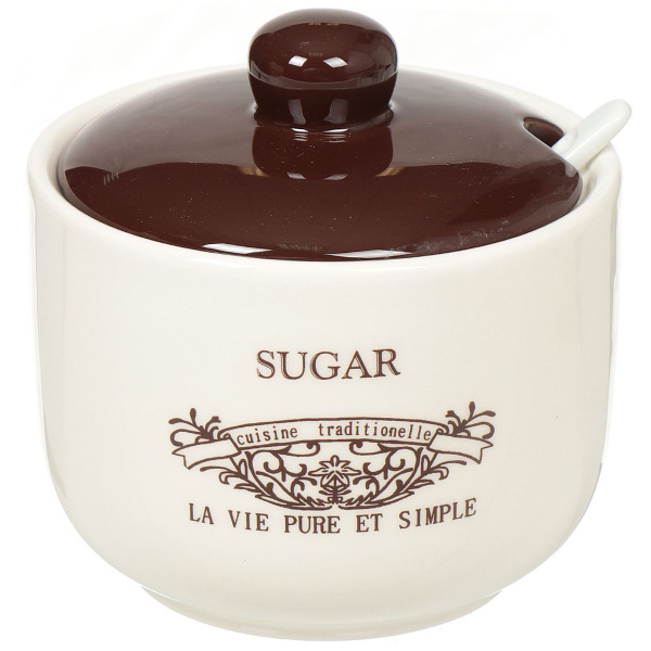 Сахарница DANIKS, 1 шт - купить с доставкой по выгодным ценам в интернет-магазине OZON (1386373103)