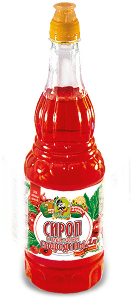 Сироп Красная Смородина, 1 литр - купить с доставкой по выгодным ценам ...