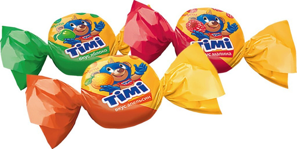 Конфеты KONTI Timi Mix, весовые, 2 кг - купить с доставкой по выгодным ...