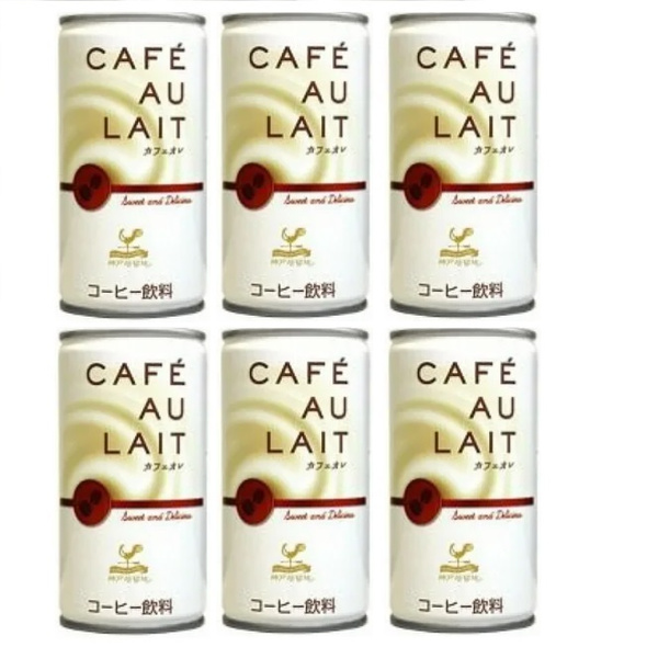 Японский кофе TOMINAGA Kobe Kyoryuchi CAFE AU LAIT (Латте), молоко ...