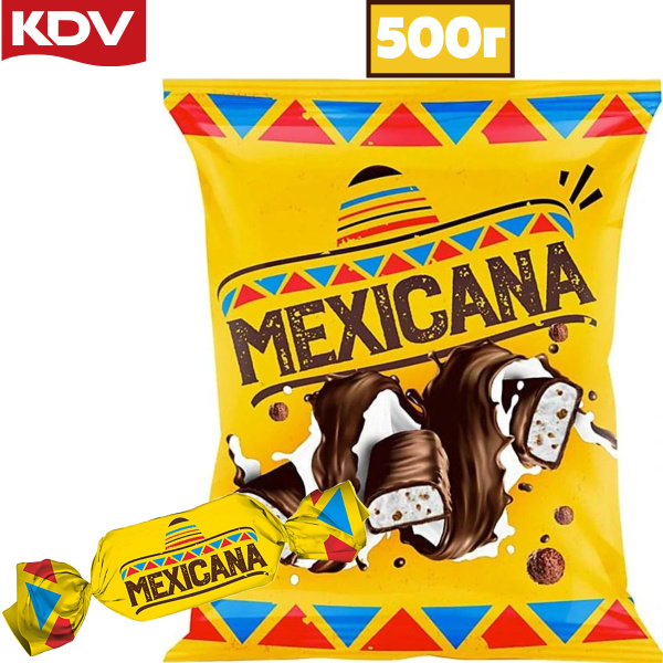 Шоколадные конфеты МЕКСИКАНА 500 грамм / Mexicana / KDV / КДВ / Яшкино - купить с доставкой по ...