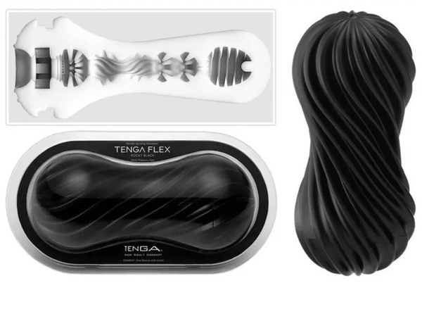 Tenga Мастурбатор Flex Rocky Black 1 - купить с доставкой по выгодным ...