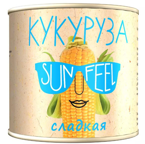 "Санфил" Кукуруза сладкая 340гр. 5шт. - купить с доставкой по выгодным ...