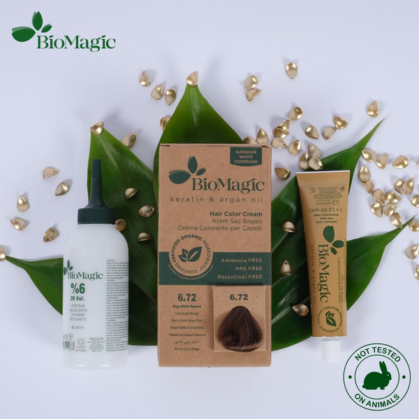 BioMagic Краска для волос, 60 мл - купить с доставкой по выгодным ценам ...