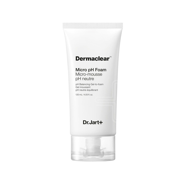 Dr.Jart+ Dermaclear Гель-пенка для умывания глубокого очищения pH 5.5 ...