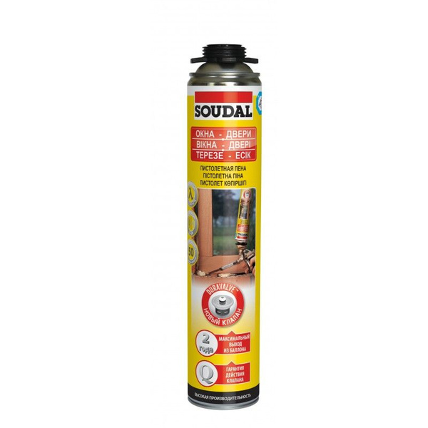 Профессиональная монтажная пена SOUDAL 113986 купить по выгодной цене в ...