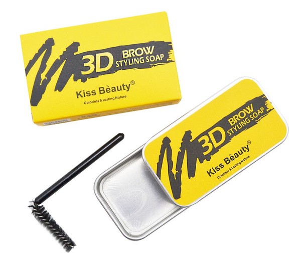 Мыло для бровей Kiss Beauty 3D BROW Styling Soap - купить с доставкой ...