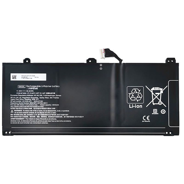 Аккумулятор для ноутбука HP 4840 мАч, (SI03XL) купить на OZON по низкой ...