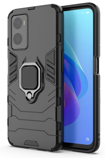 Чехол противоударный для Oppo A96 4G / Оппо А96 4G (Черный) - купить с ...