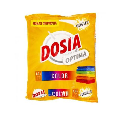 Dosia Порошок Optima Color 1,2 кг - купить с доставкой по выгодным ...