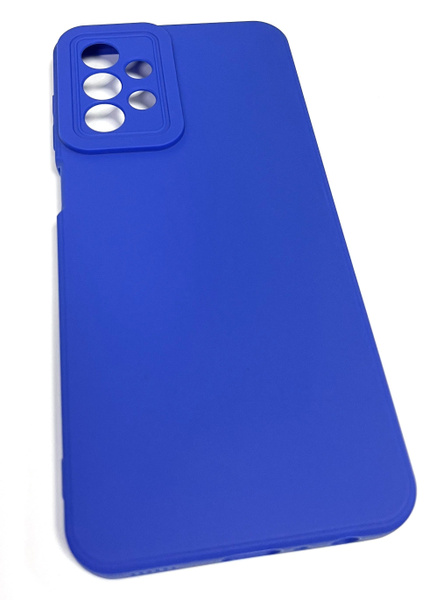 Плотный чехол для Samsung A23 (Самсунг А23) с защитой камеры ...
