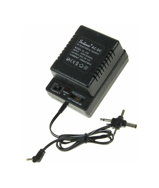 Адаптер (блок питания) универсальный регулируемый Solma SL-328 1,5-12V (1.5 / 3 / 4.5 / 6 / 7.5 ...