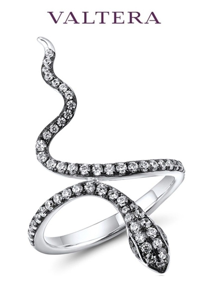 VALTERA Кольцо Серебро родированное 925 пробы - купить с доставкой по ...