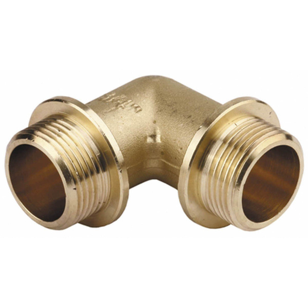 GENERAL FITTINGS 3/4", латунь, "штуцер-штуцер", уголок с упором 51074-S ...