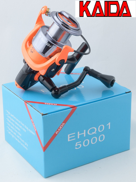 Катушка KAIDA EHQ01, Безынерционная, 5000, Передний фрикцион купить c доставкой на OZON по ...